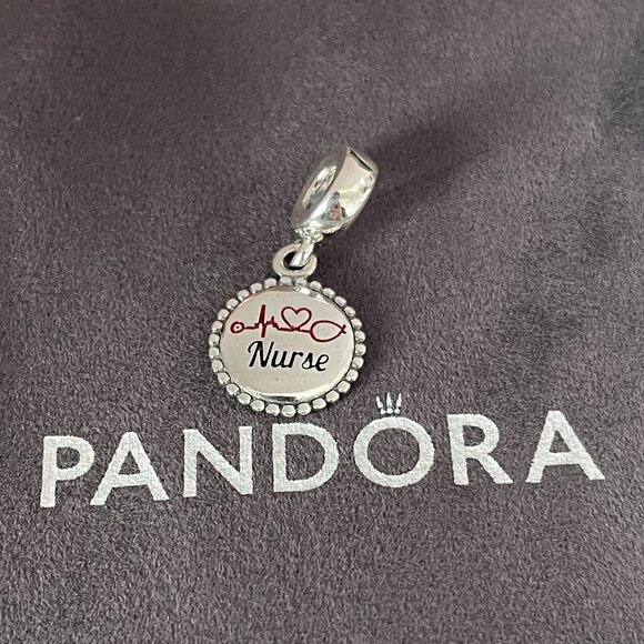 Pandora | Jewelry | Pandora Nurse Exclusive Dangle Charm | Poshmark